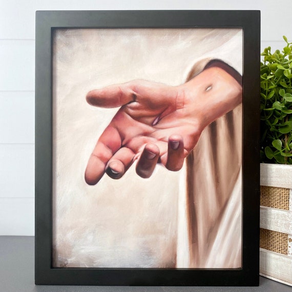 Finger Painting Of Jesus