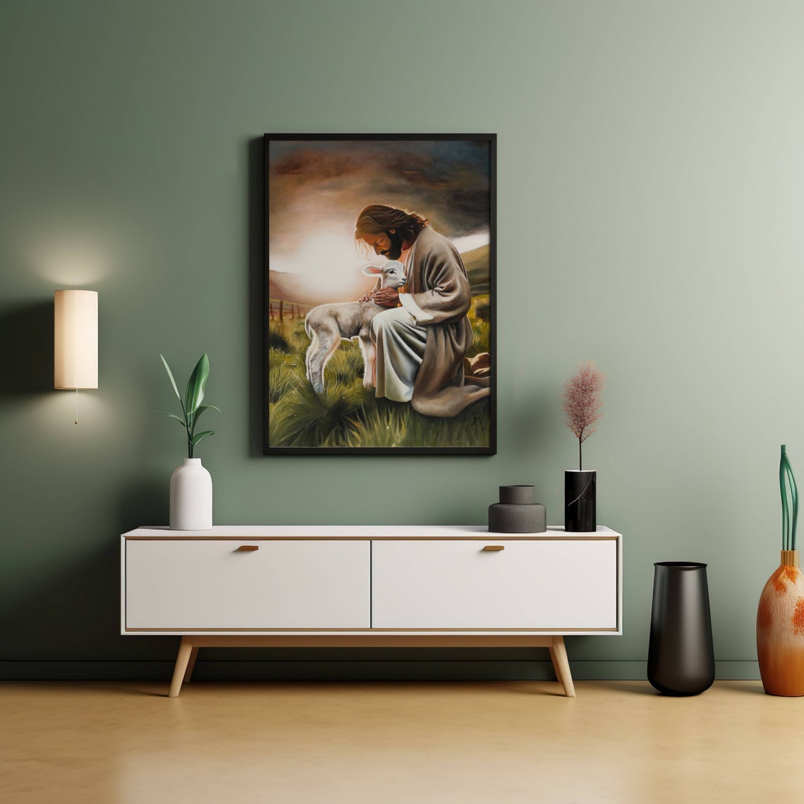 Never Forgotten Christian Painting Print - Etsy