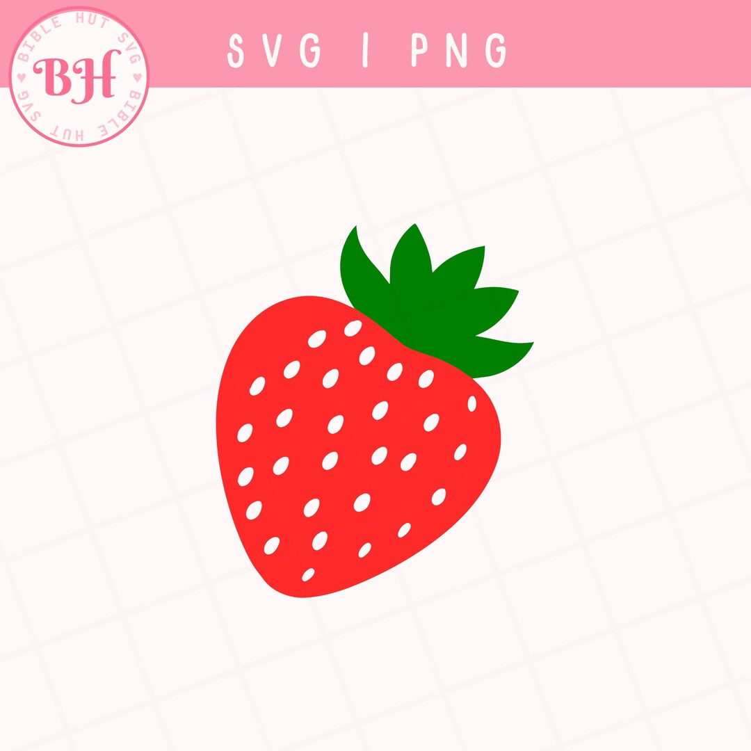 Strawberry Svg, Fruit Svg, Strawberry Clipart, Strawberry Fruit Svg ...