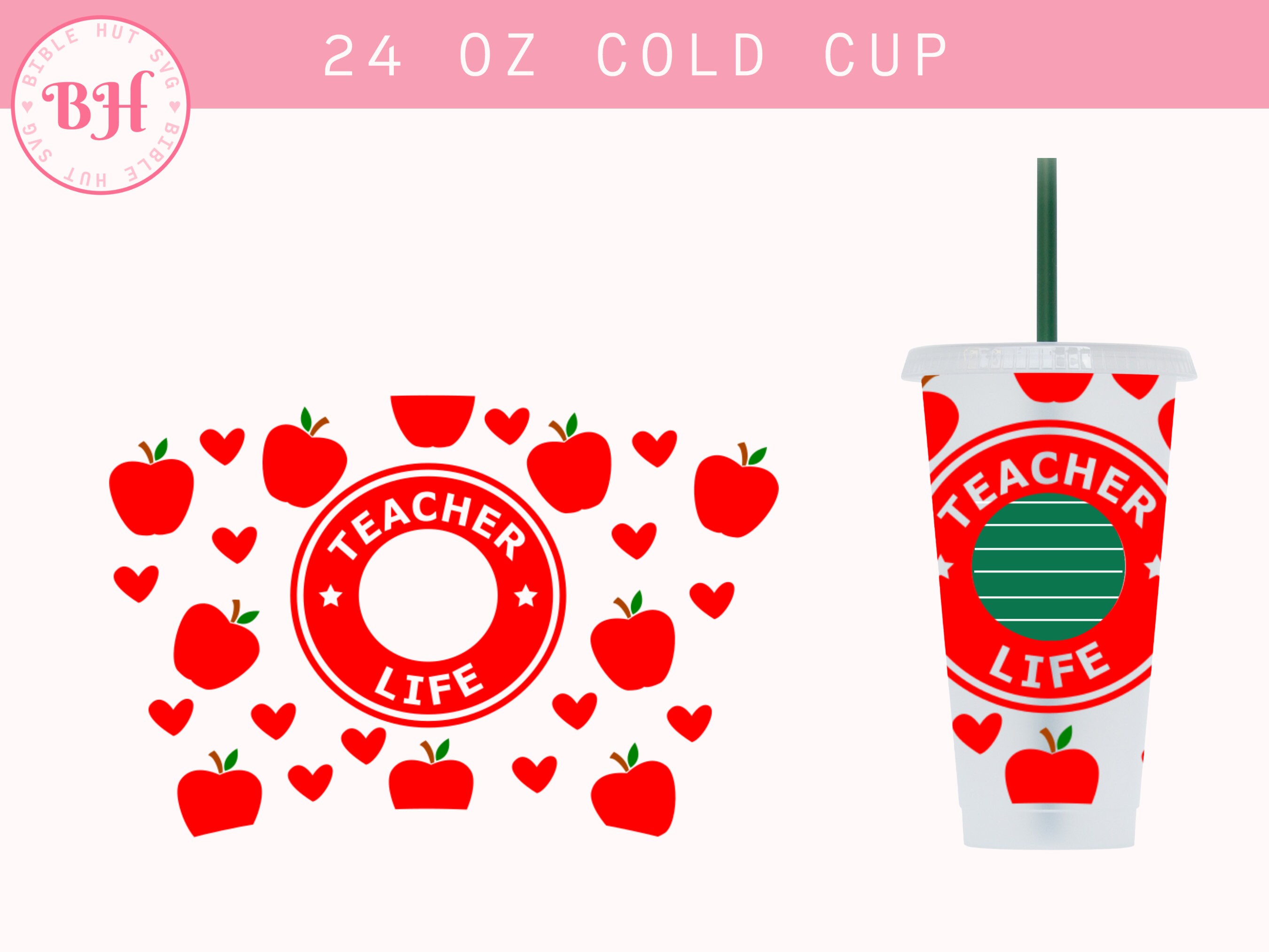 Teacher Life Svg Teacher Tumbler Svg Teach Svg Educator Svg Best Teacher Ever Cute Teacher