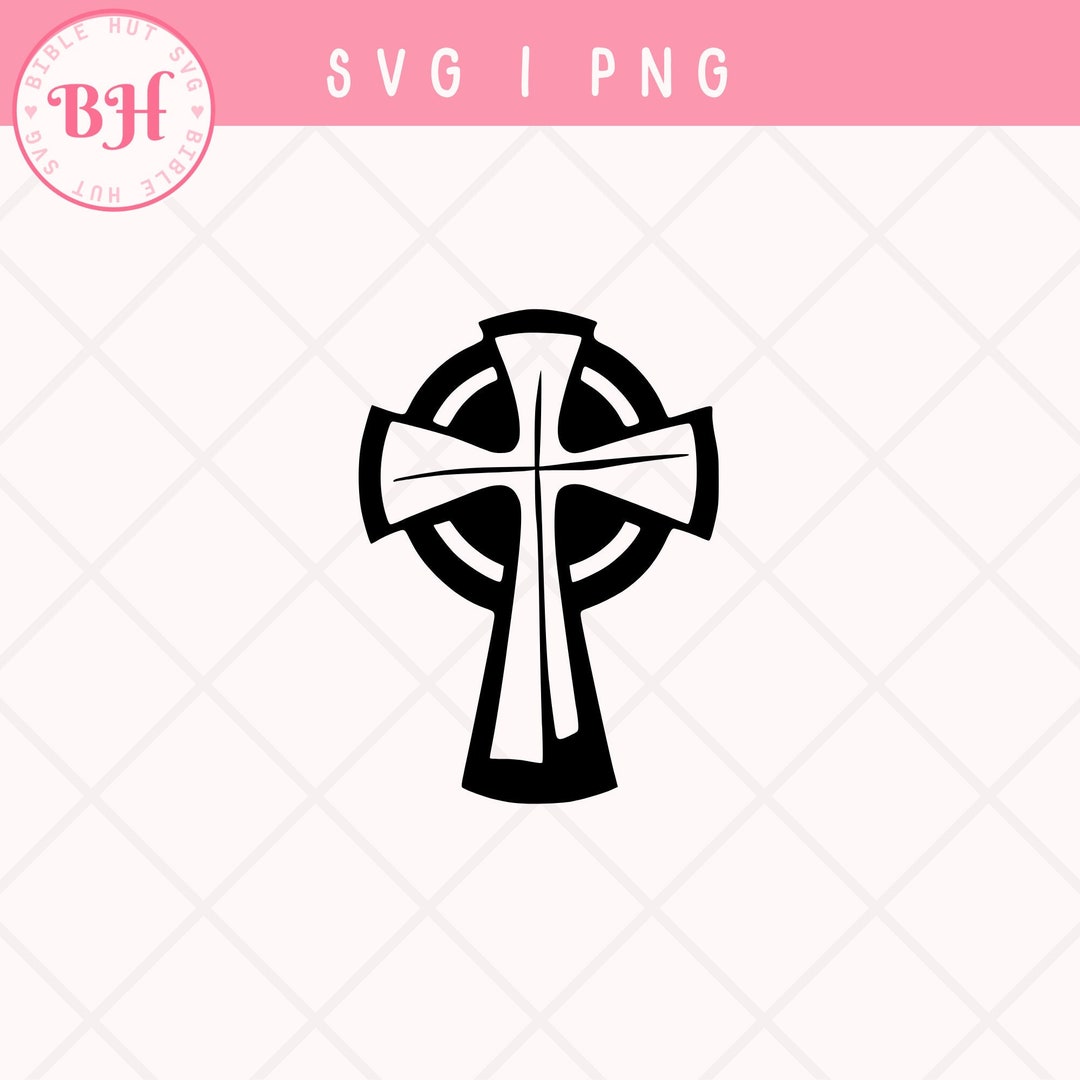 Cross Outline Svg and Png, Cross Outline SVG Files, Christian Cross ...