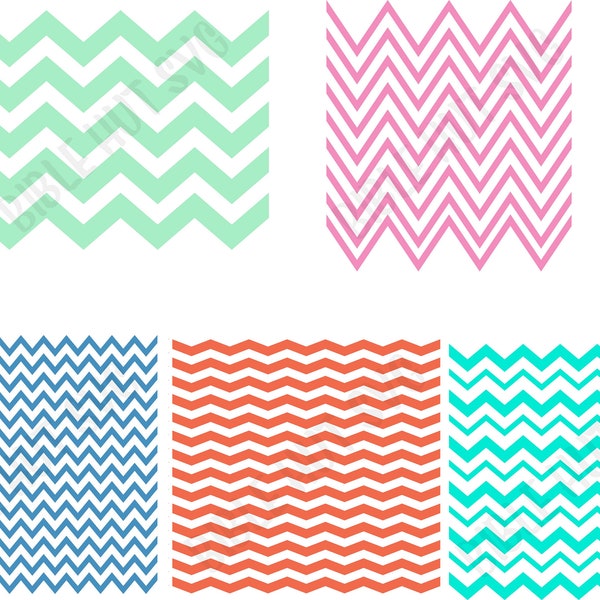 Chevron Clipart - Etsy