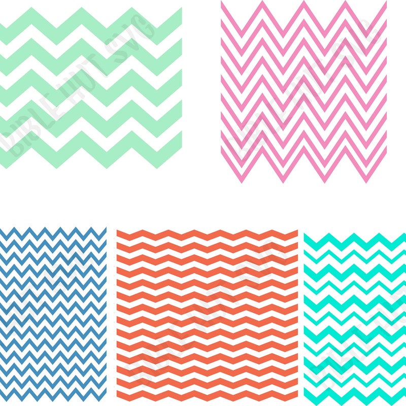 Chevron Clipart - Etsy