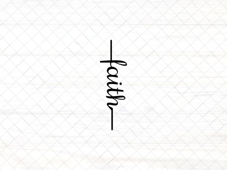 Faith Cross Flip Flops SVG Faith Cross Svg, Christian Svg, Handwritten ...