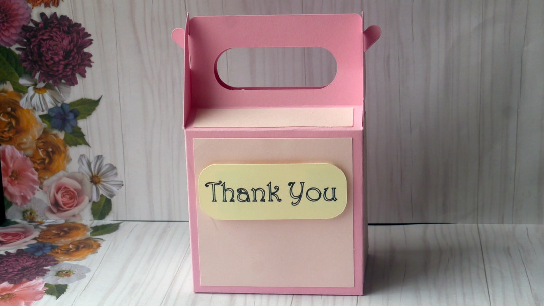 Box SVG for Appreciation Gift Card Holder, Back to School Treat Box ...