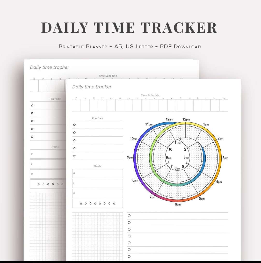 Daily Time Tracker, Time Management ,activity Tracker, Task Tracker ...