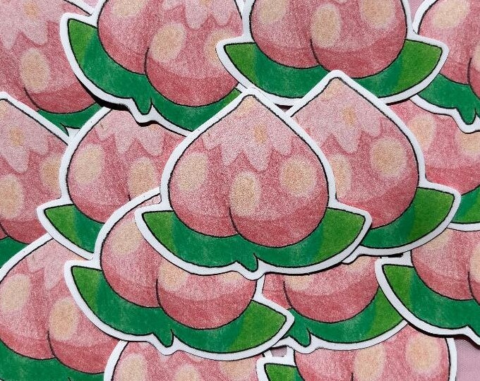Pecha Berry Hand Drawn Sticker - Etsy