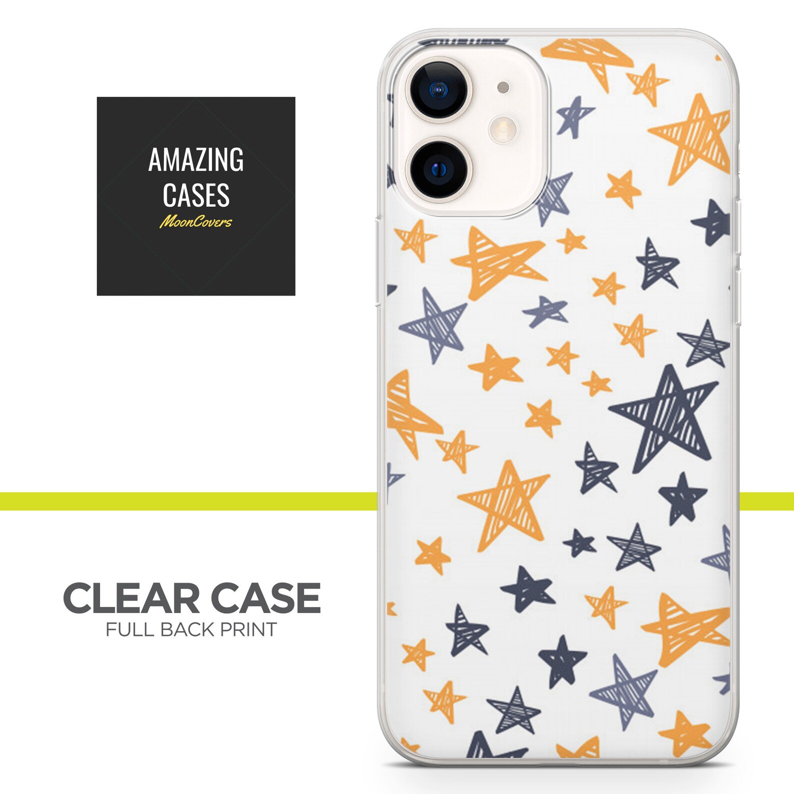 Night theme Phone Case Starry Cover For iPhone 7 8 XS XR | Etsy