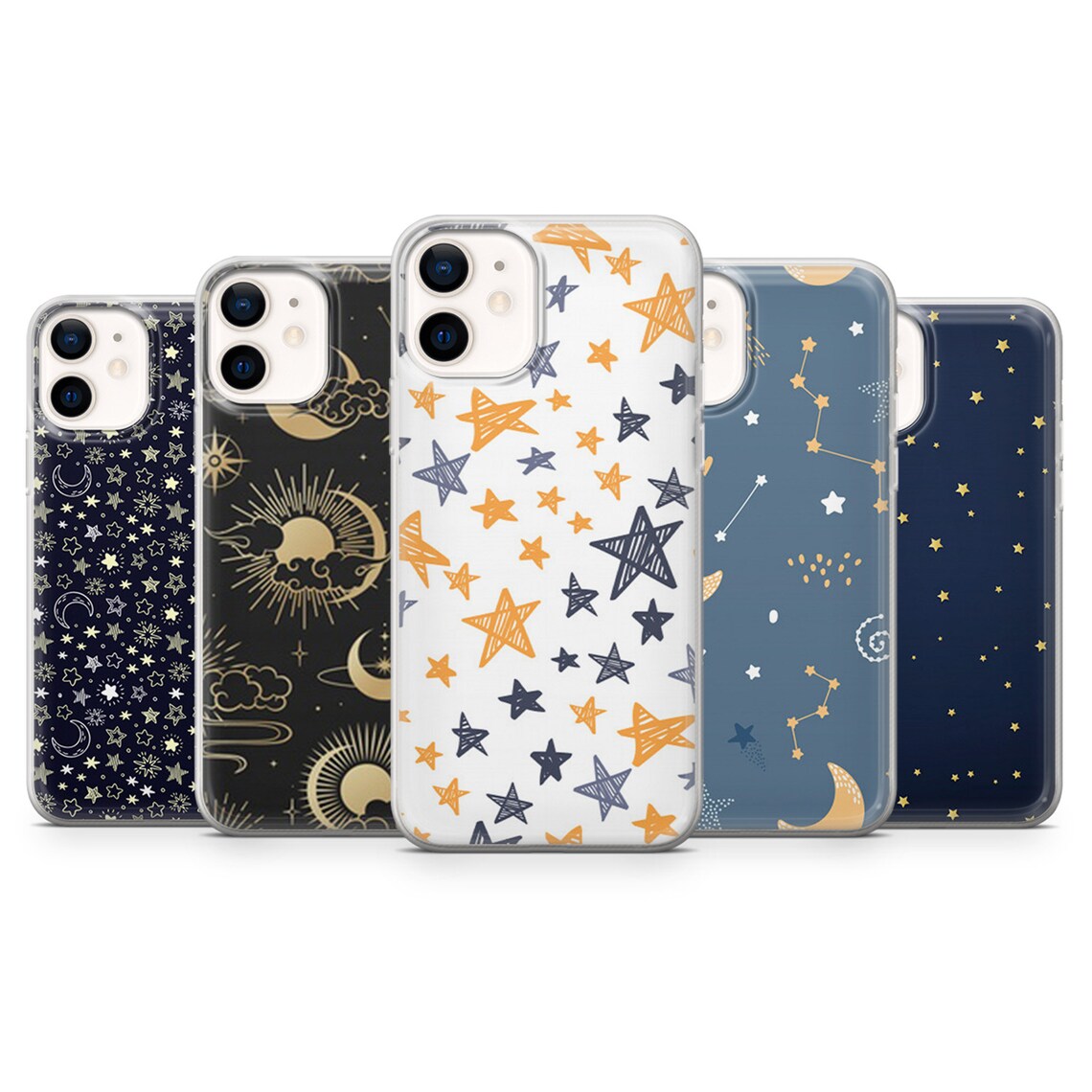 Night theme Phone Case Starry Cover For iPhone 7 8 XS XR | Etsy