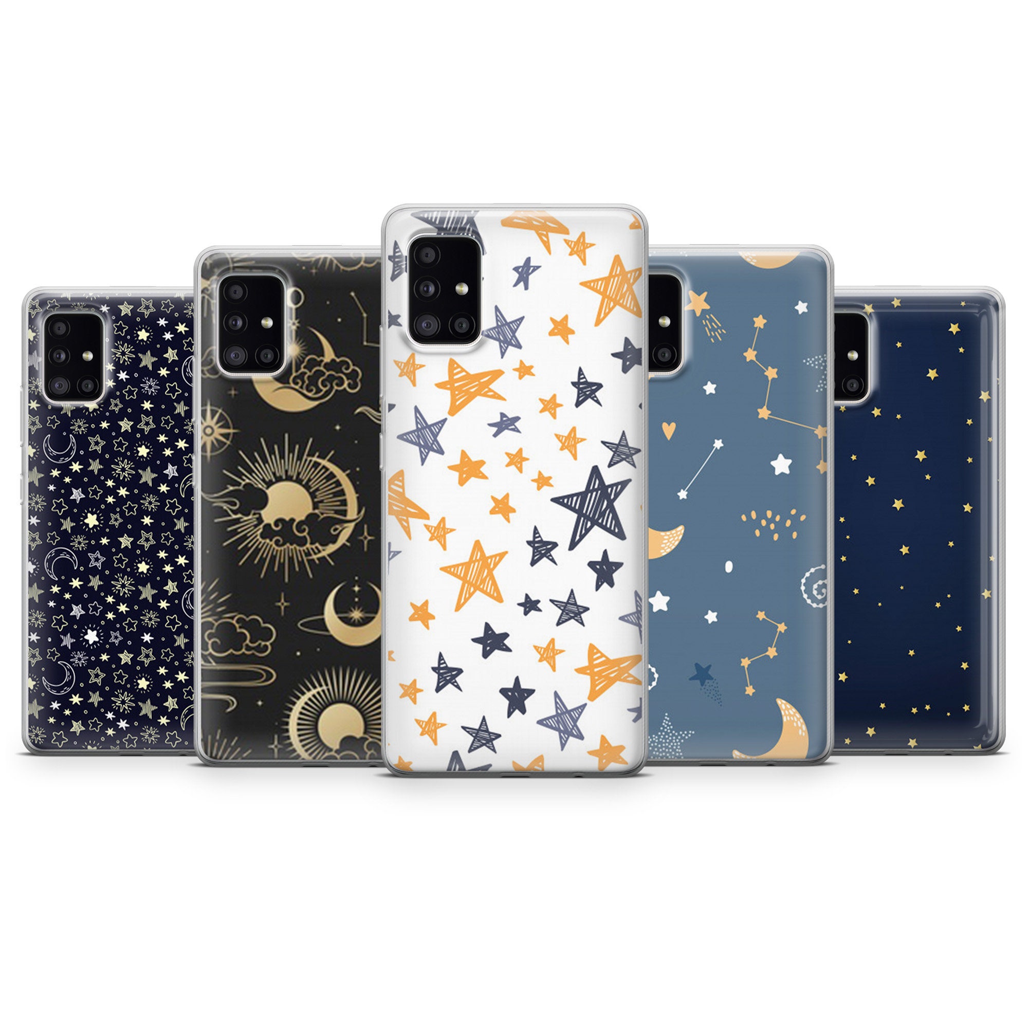 Night theme Phone Case Starry Cover For iPhone 7 8 XS XR | Etsy