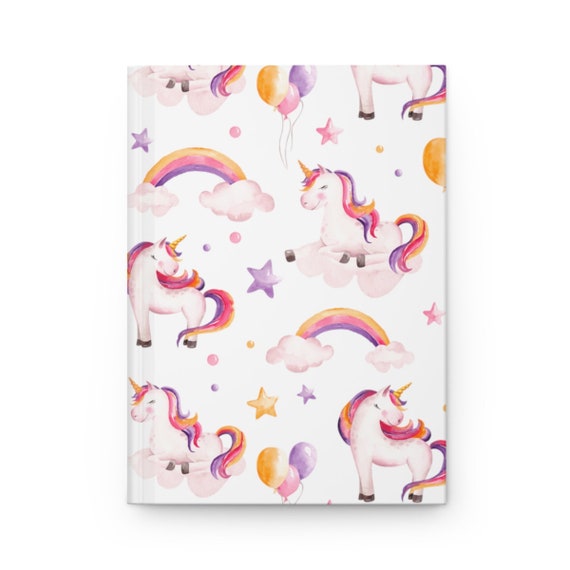 Unicorn Notebook for Girls Cute Journal for Girls Back to - Etsy