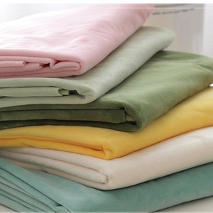 Solid Smooth Minky Fabric, Short Plush Crystal Super Soft Plush Fabric ...