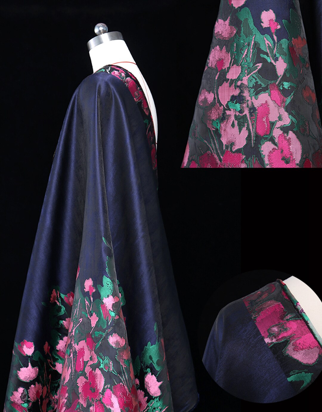 Width 57'' Positioning Jacquard Fabric, Handmade Diy Fabric, Dress ...