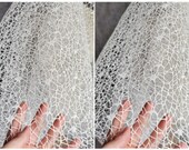 White Texture Large Mesh Mesh Fabric Graduation Design - Etsy