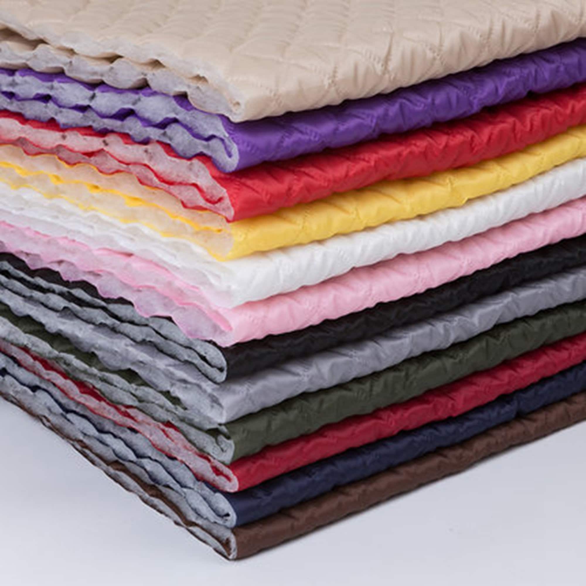 Cotton Lining Fabric Thick Quilted Fabric Warm Winter Single Layer ...