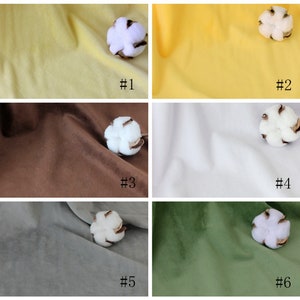 Solid Smooth Minky Fabric, Short Plush Crystal Super Soft Plush Fabric ...