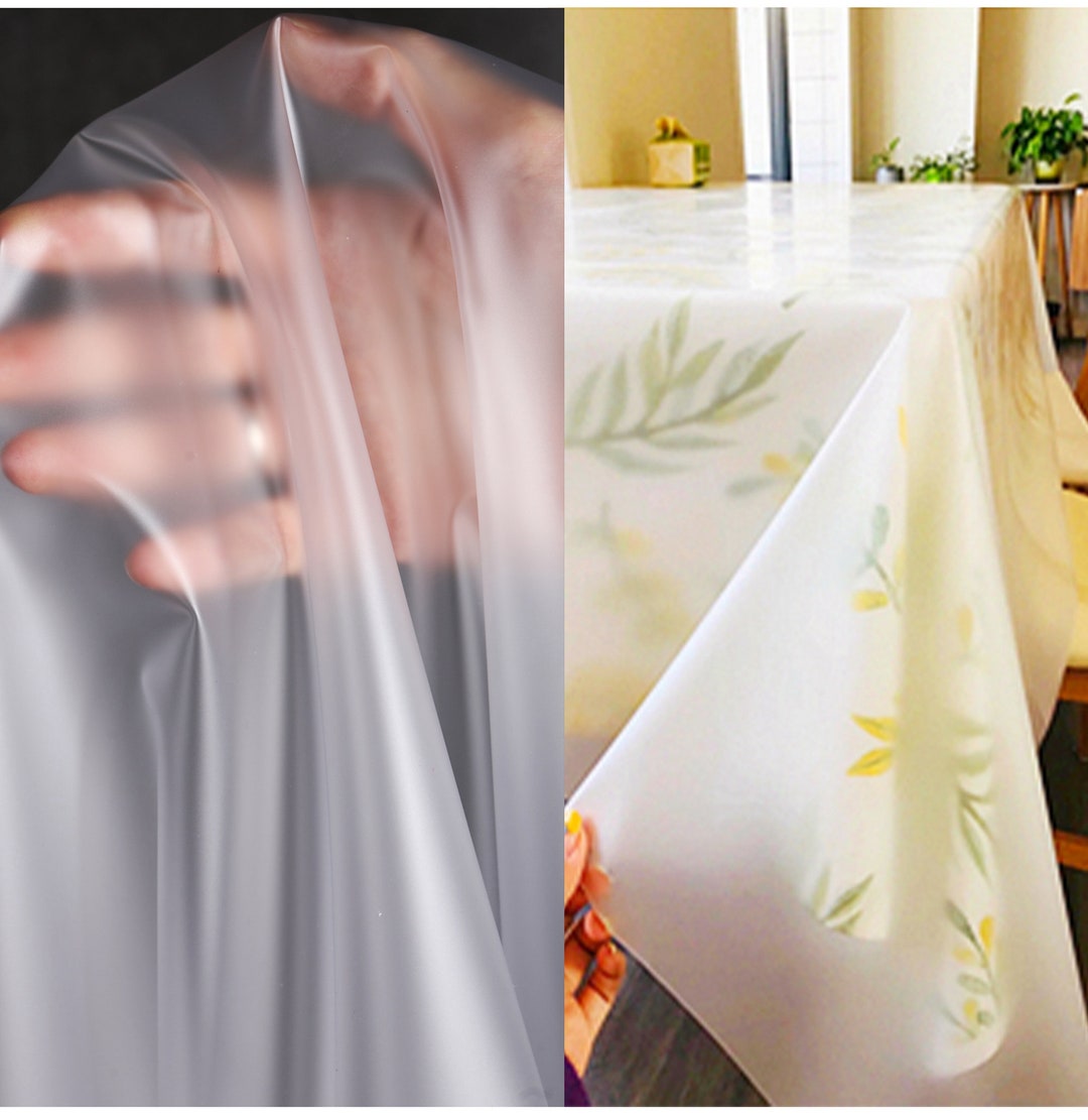 Translucent Tpu Fabric Trandparent PVC Bag Safety Food Grade TPU ...