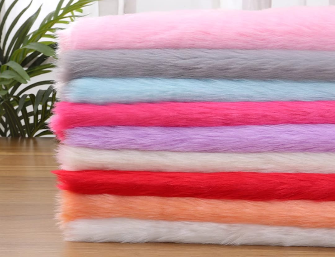 Long Pile Faux Fur Fabric: Cosplay & Fursuit Prop, DIY Polyester (30cm ...