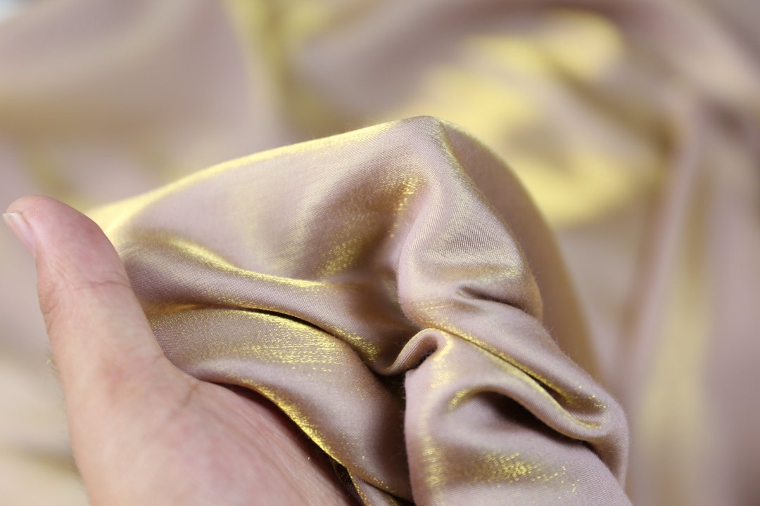 Width 59'' Lotus Root Powder Gradient Cloth Pure Cotton Skin Luster ...