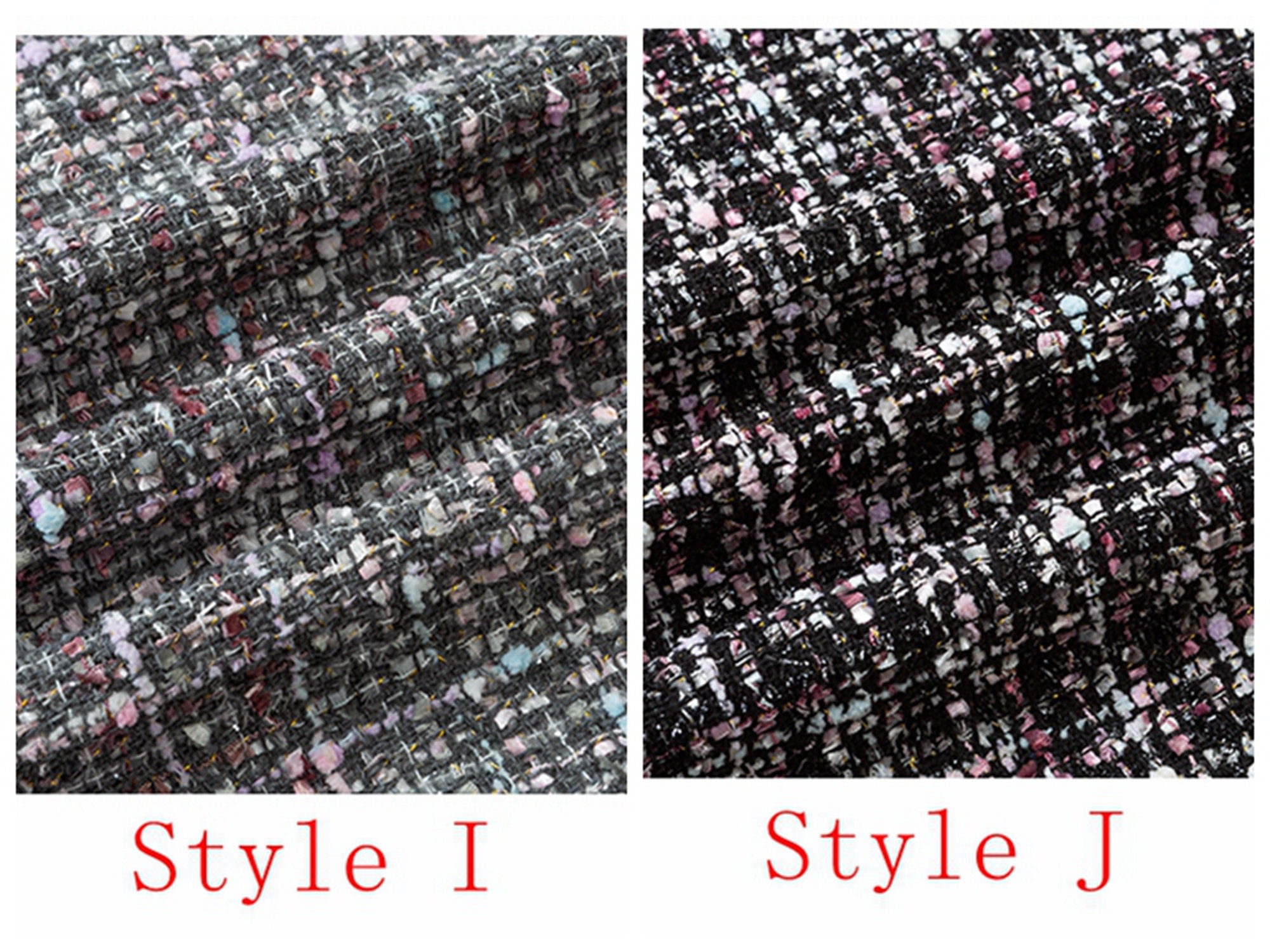 10 Color Tweed Fabric Autumn and Winter Fabric by the Half - Etsy UK