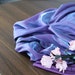 Blue-purple Gradient Cloth Pure Cotton Skin Luster Silk Cloth - Etsy