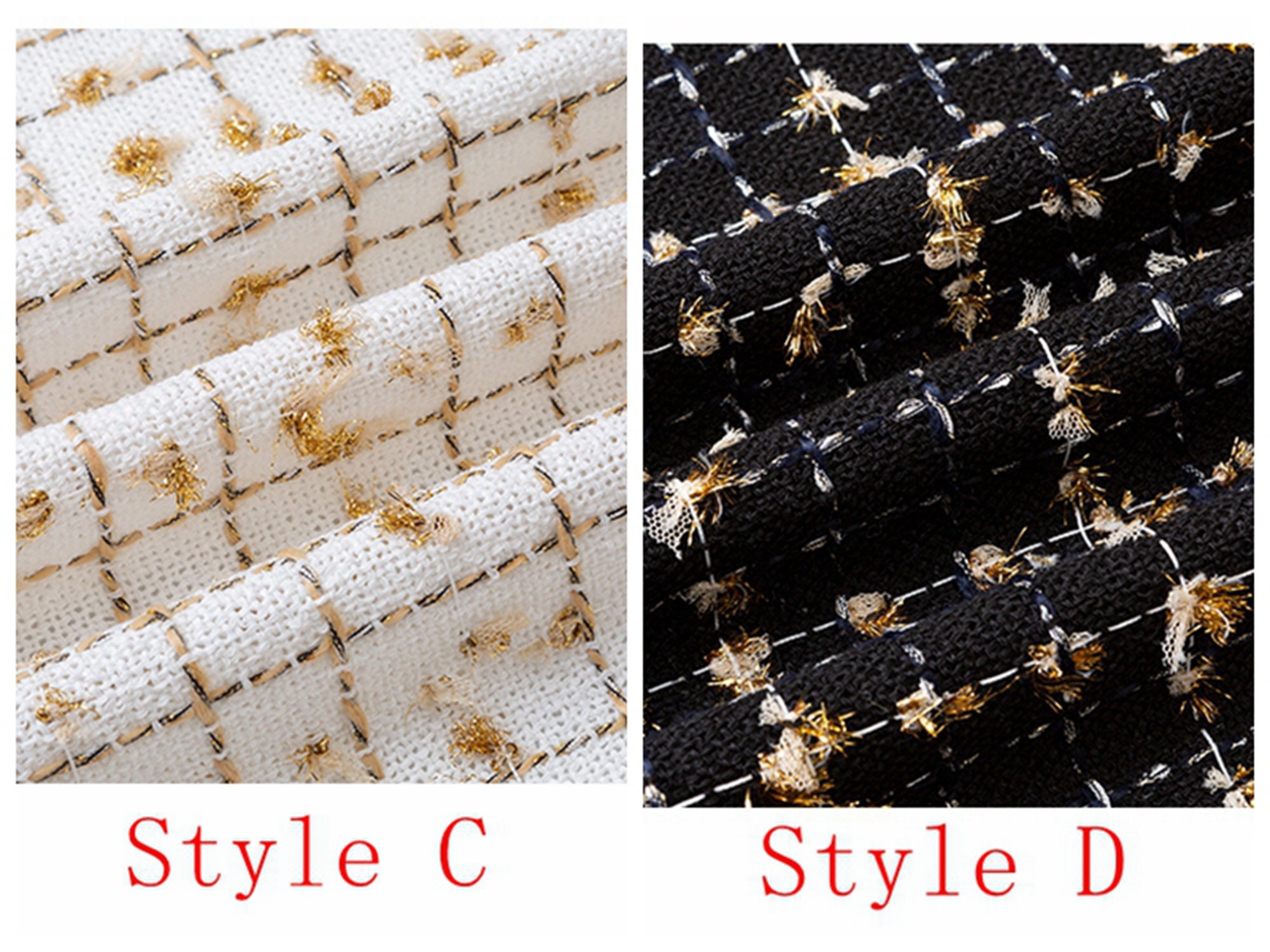 10 Color Tweed Fabric Autumn and Winter Fabric by the Half - Etsy UK