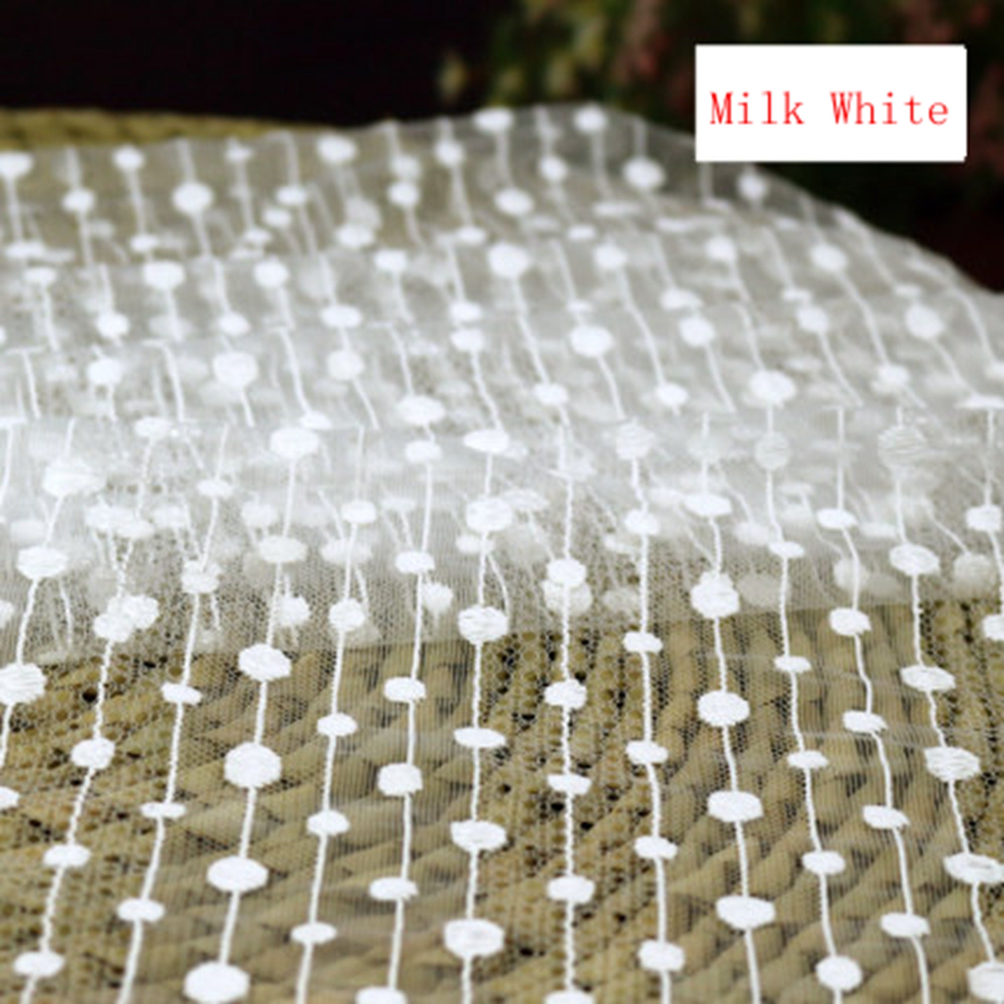 Straight Lace Fabric Mesh Fabric Mesh See-through Dress - Etsy UK