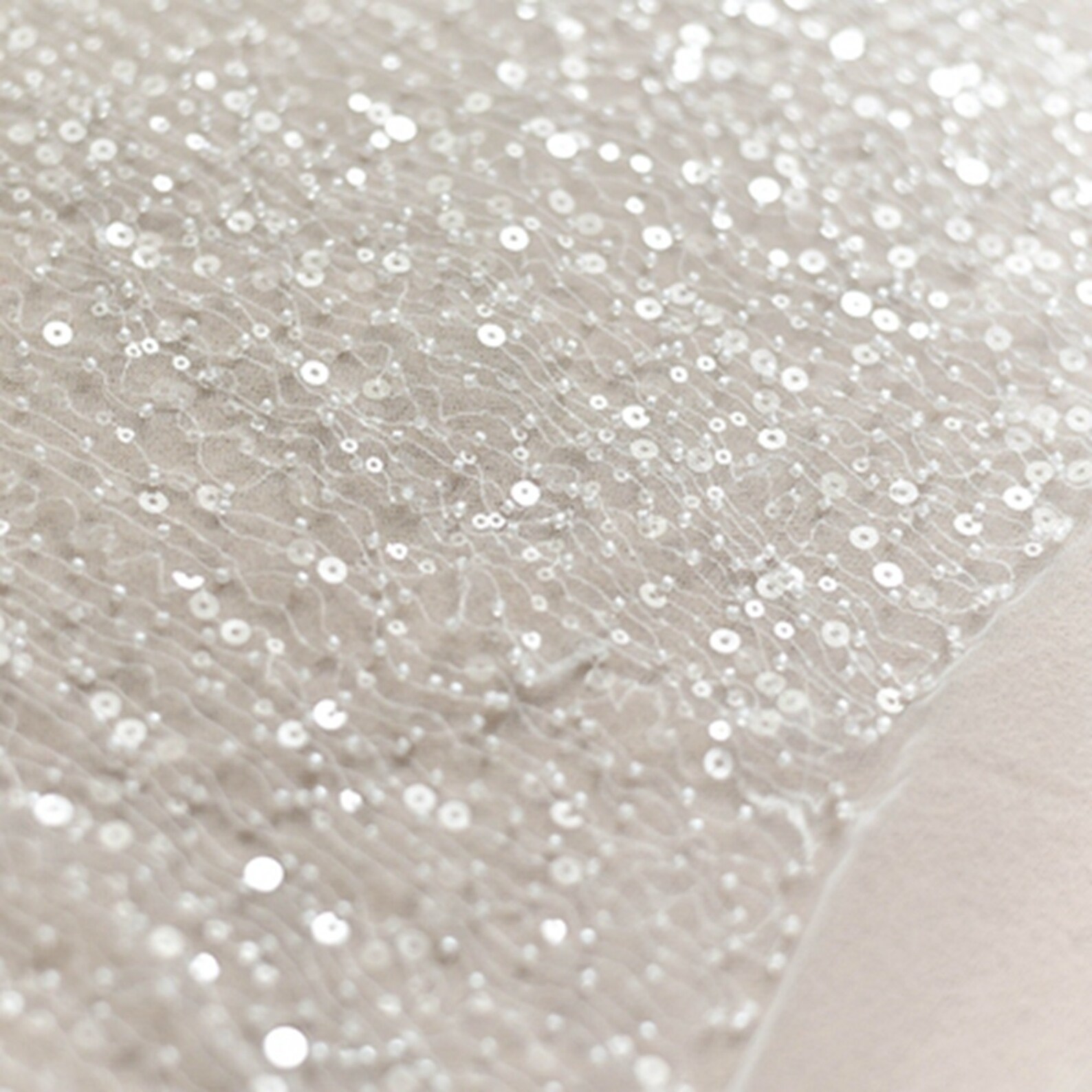Sequin Embroidered Bead Embroidery Mesh Fabric, Mesh Fabric, Wedding ...