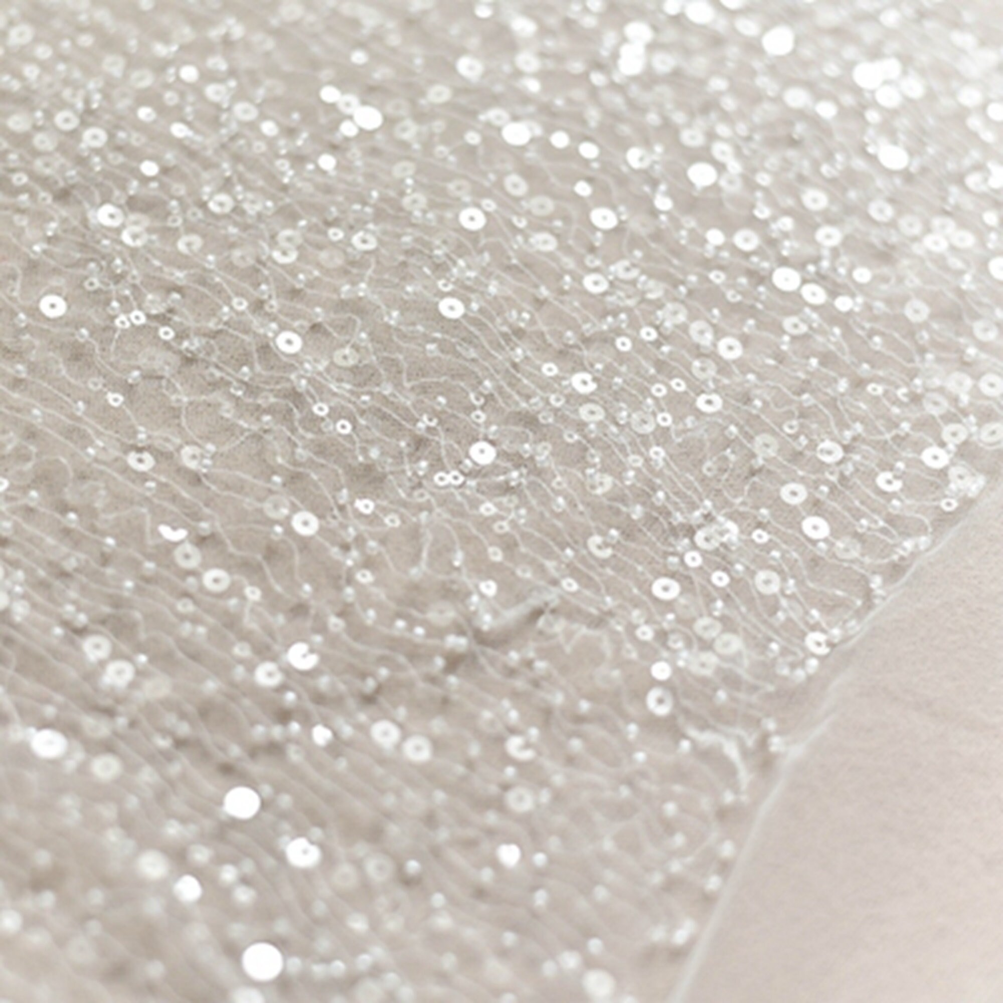 Sequin Embroidered Bead Embroidery Mesh Fabric Mesh Fabric - Etsy