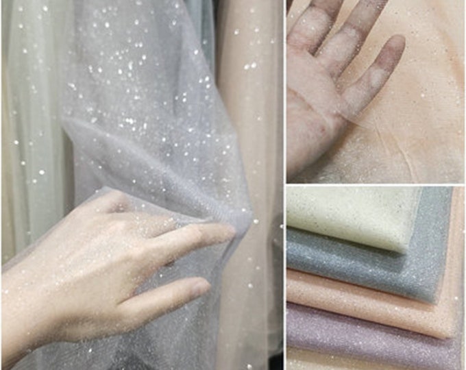 2 Colors Mesh Fabric Gradient Mesh Fabric Wedding Fabric - Etsy