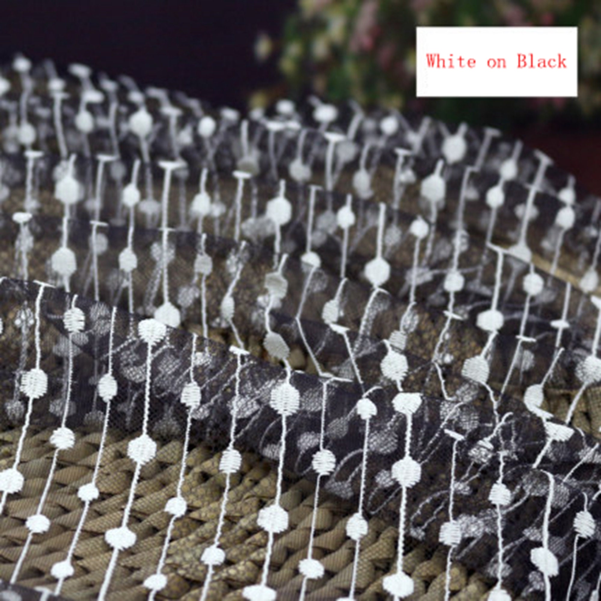 Straight Lace Fabric Mesh Fabric Mesh See-through Dress - Etsy