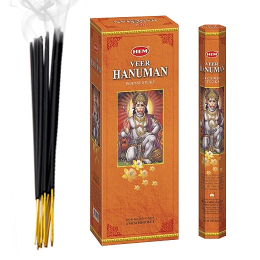 HEM Veer Hanuman Incense Sticks 120 Sticks - Etsy