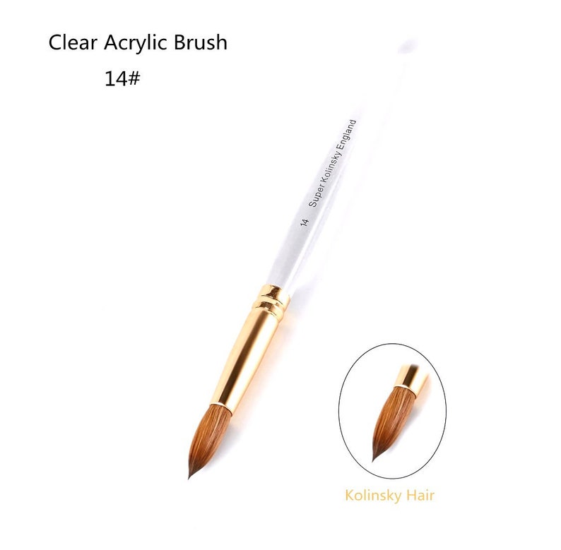 High quality professional 100% kolinsky sable hair acrylic | Etsy