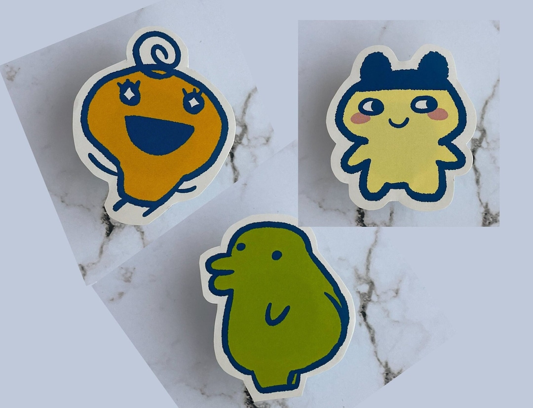 Tamagotchi Stickers Mametchi, Memetchi, Kuchipatchi - Etsy