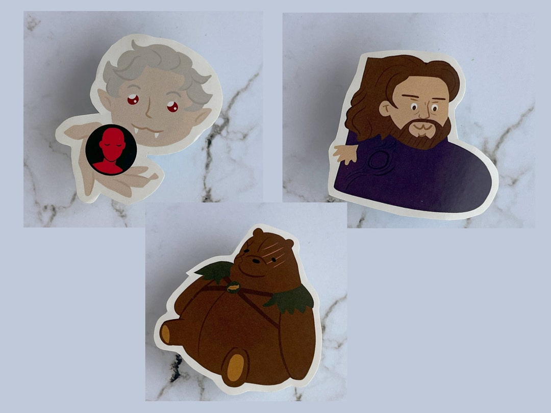 Baldur's Gate 3 BG3 Stickers Djunkelskog Halsin, Boot Gale, Bloodless ...