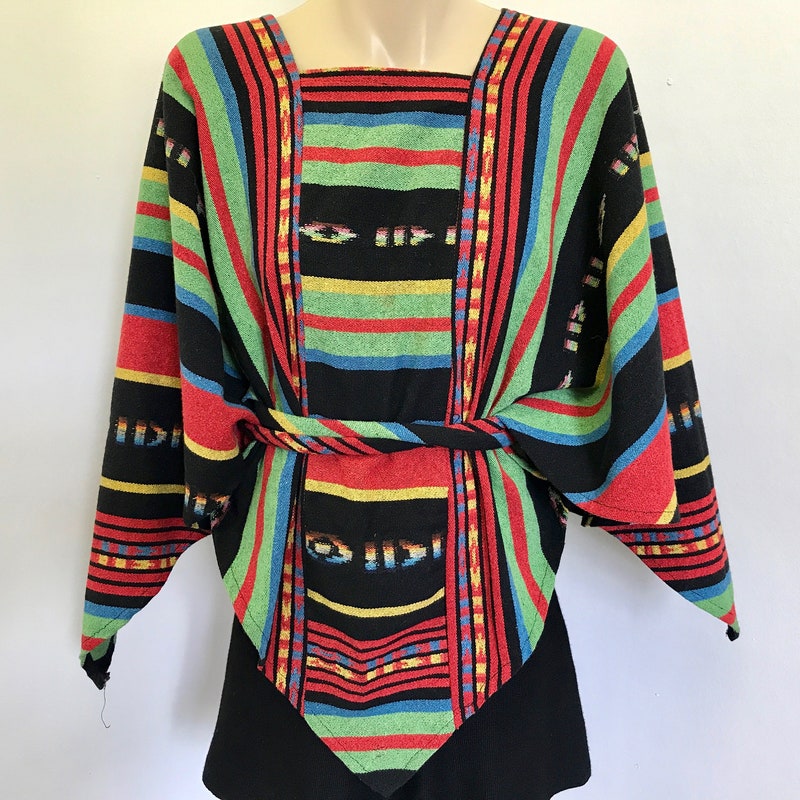 Poncho Top - Etsy