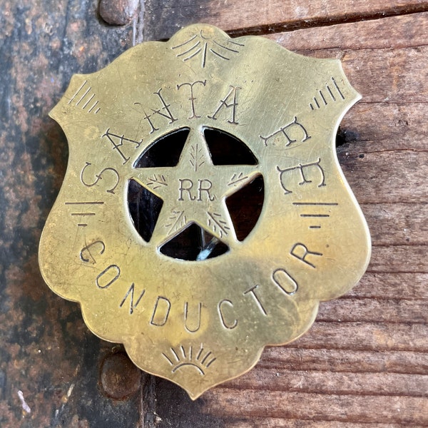 Conductor Badge - Etsy
