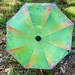 1960's Vintage Small Umbrella Floral Retro Pink Green - OOAK - Etsy