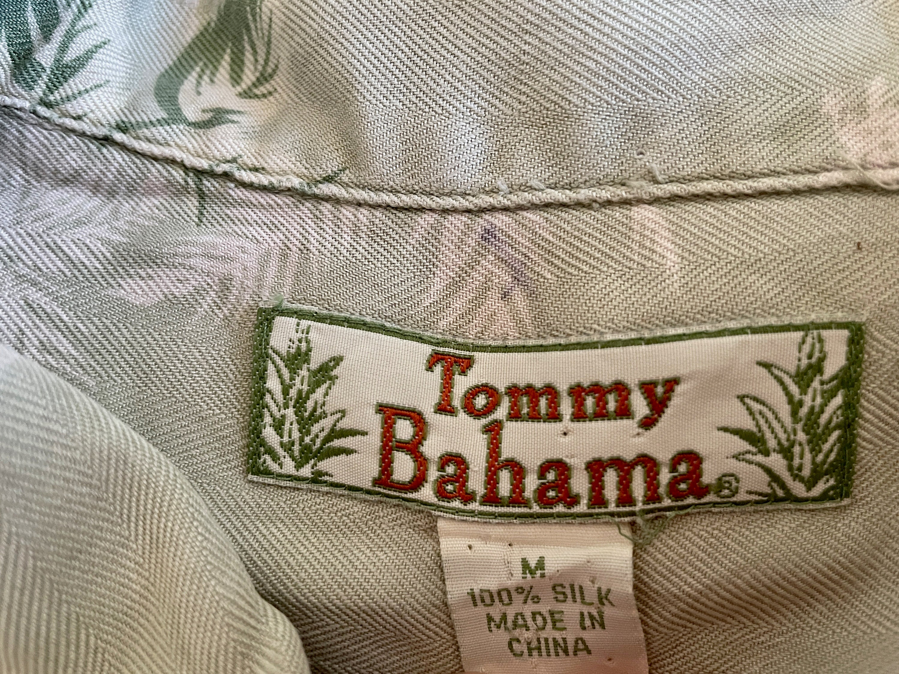 Tommy Bahama Vintage Silk Hawaiian Shirt Singapore