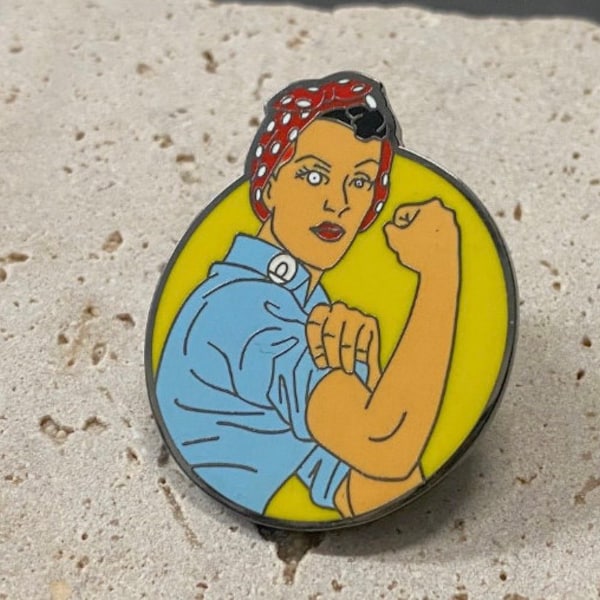 Rosie the Riveter Pin - Etsy