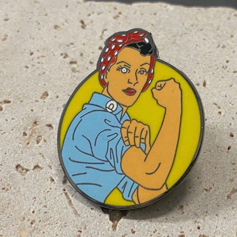Rosie the Riveter Pin - Etsy