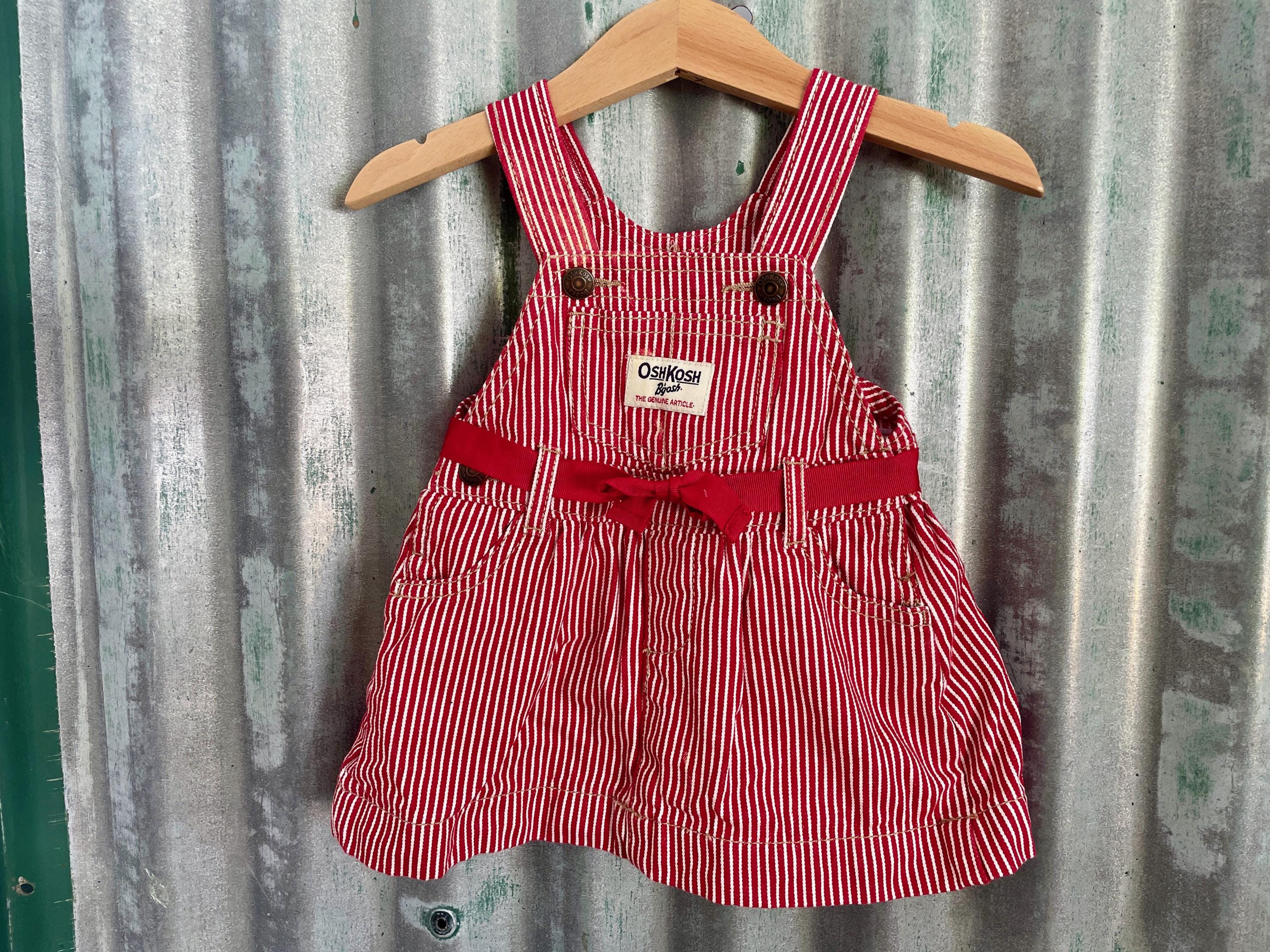 Oshkosh Red Overalls - Etsy Oshkosh Red Overalls - Etsy