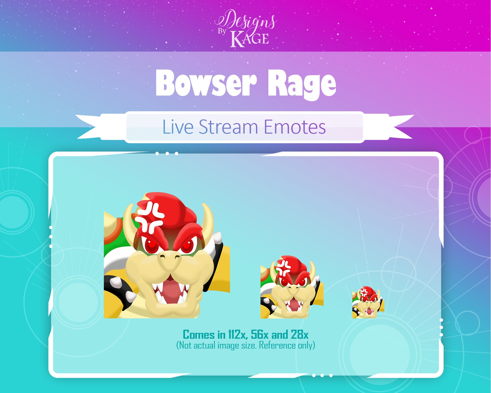 Super Mario Bowser Rage Stream Emote Twitch Emotes, Discord Emotes ...