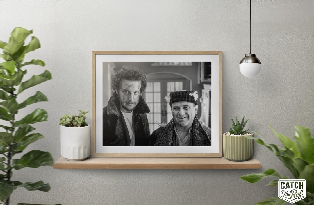 Wet Bandits Poster – Movie Wall Art – Home Alone (1990) - JPG Download ...