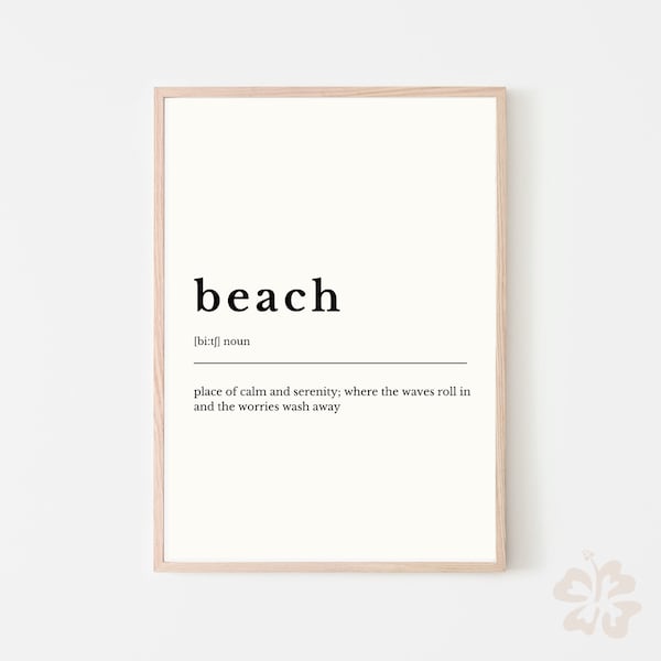 Beach Poster - Etsy