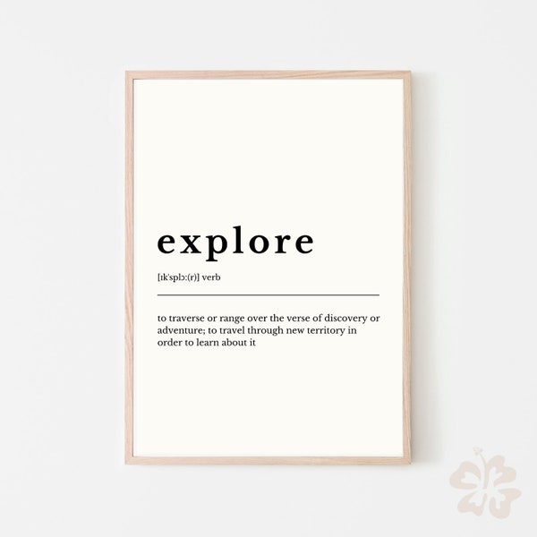 Explore Sign - Etsy