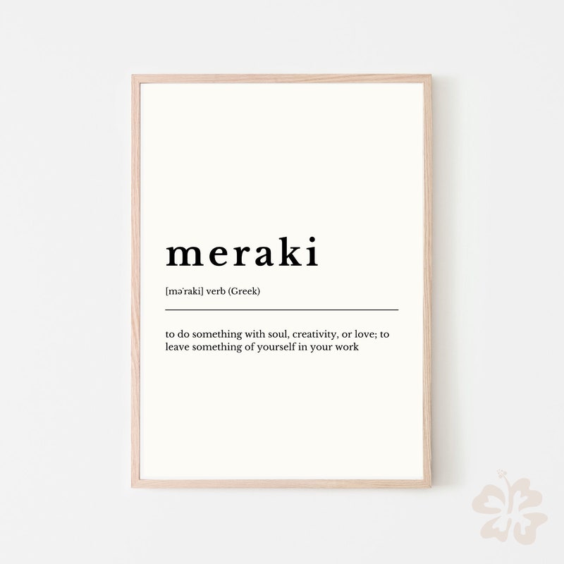 Meraki - Etsy