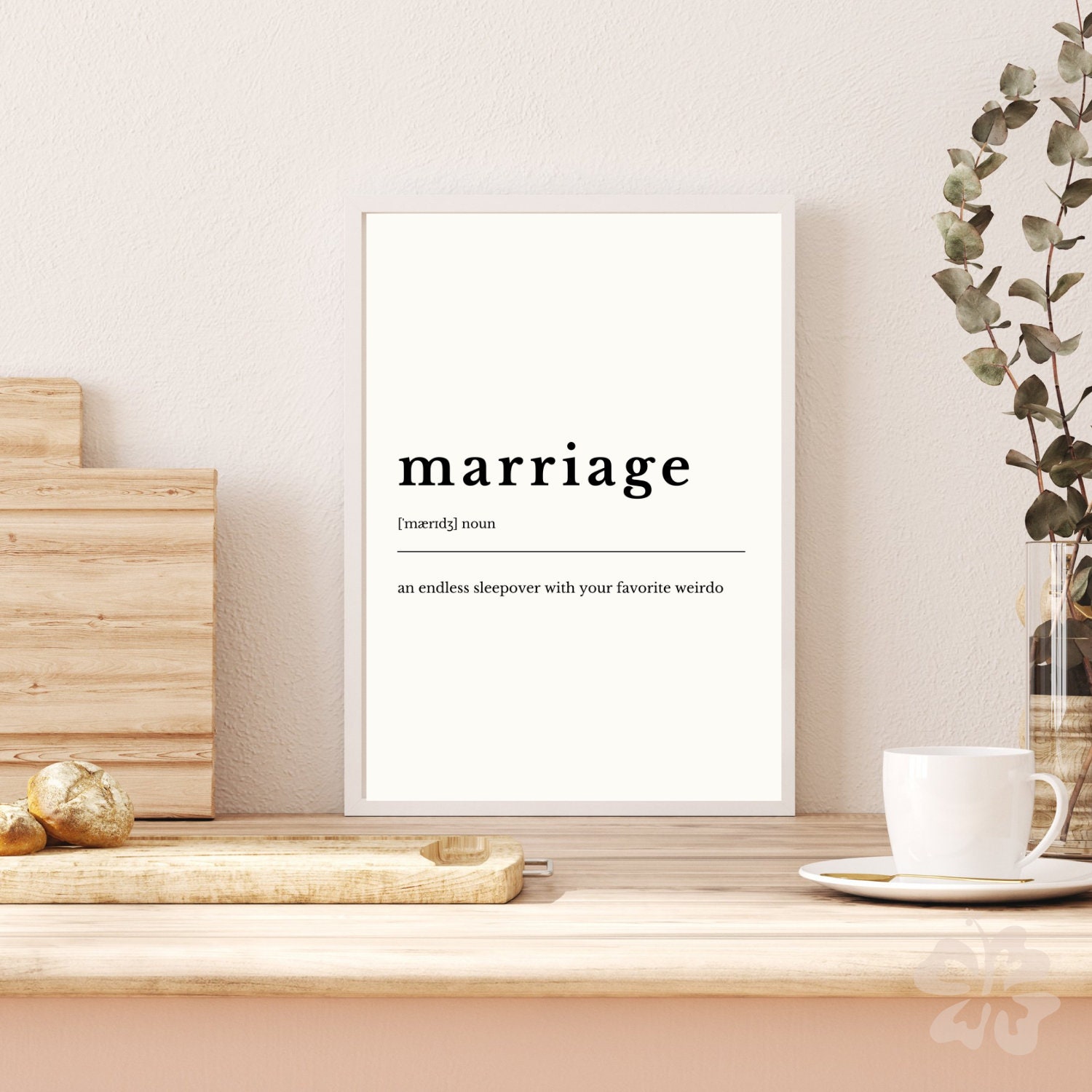 Marriage Definition Sign, Marriage Definition Print, Download ...