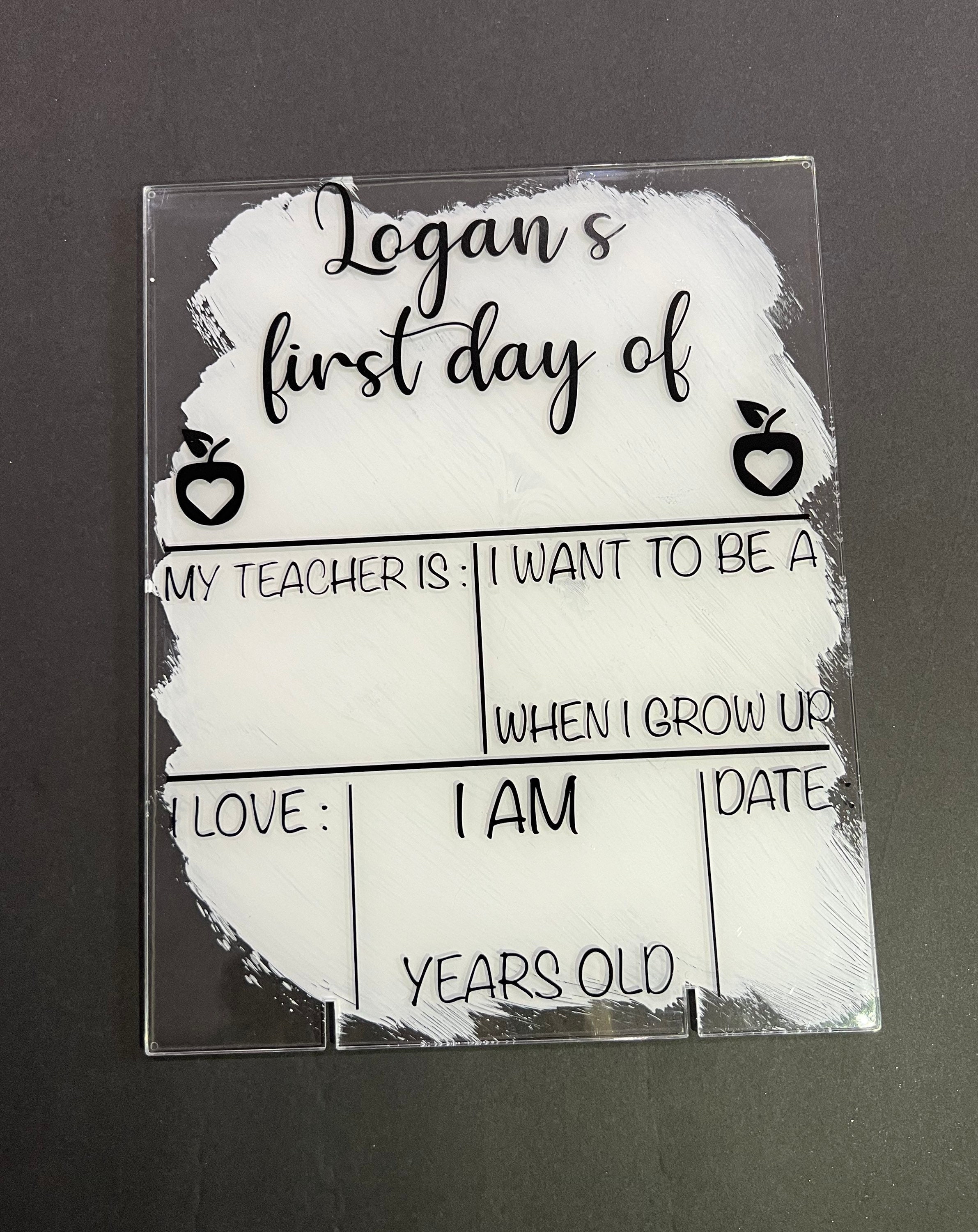 Custom Back to School Signs - Etsy