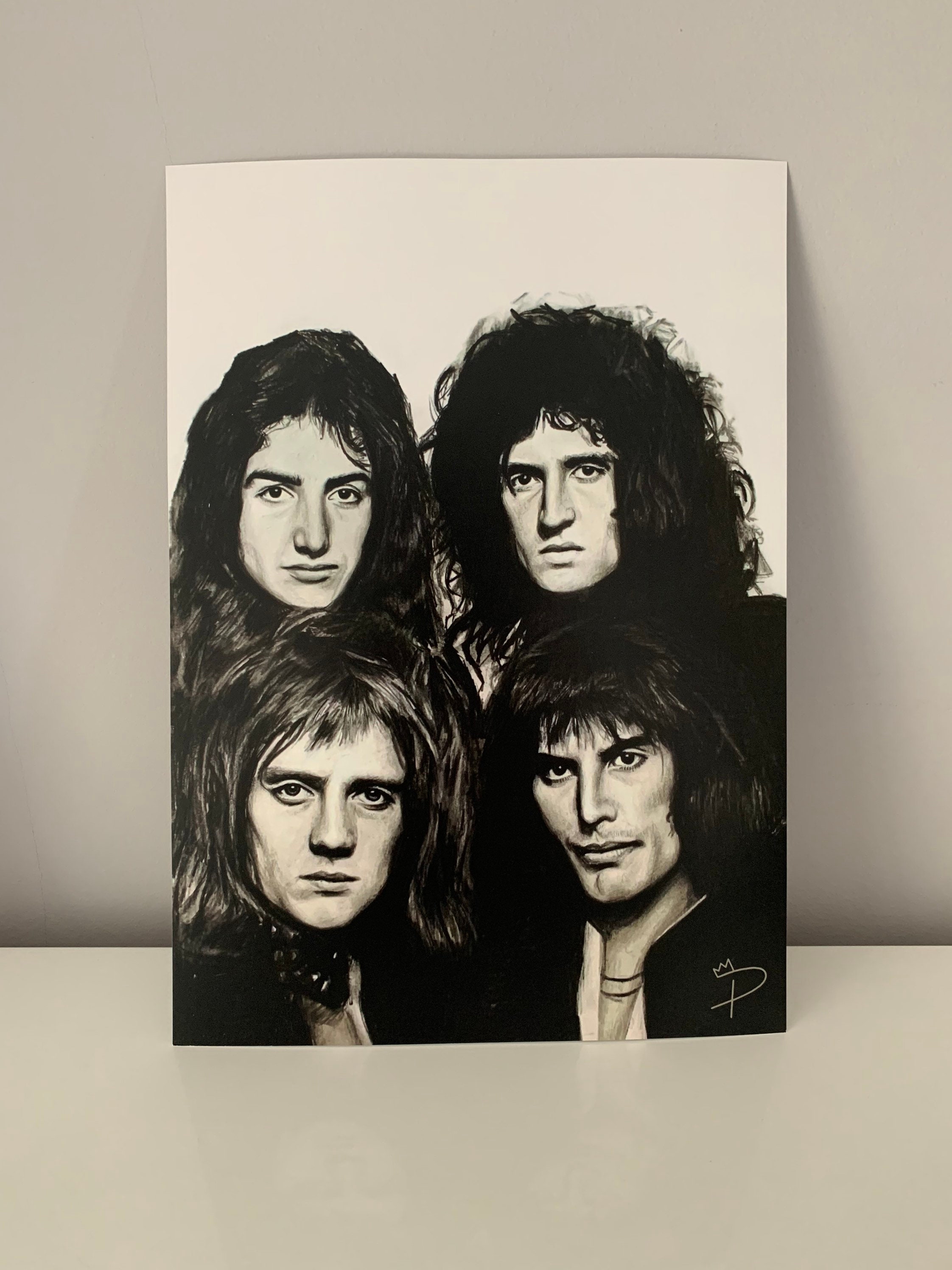 Queen Band Art Print - Etsy